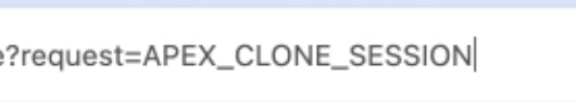 FR-3644: APEX_CLONE_SESSION through external Link - Oracle APEX Ideas