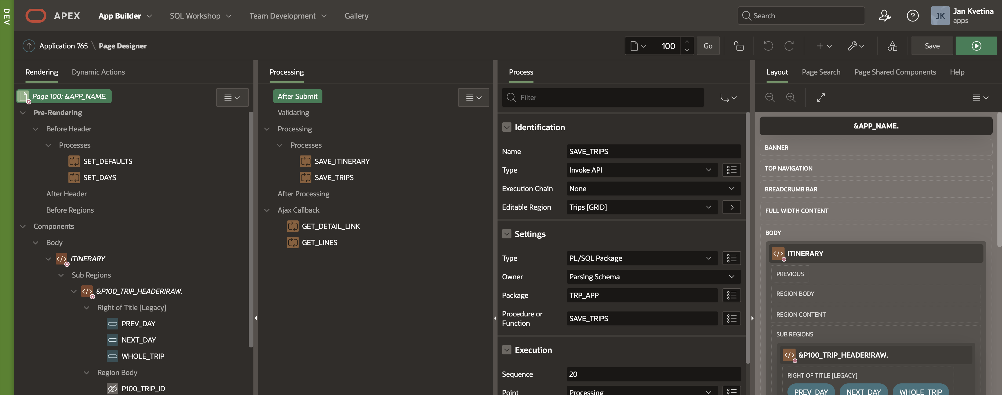 FR-3316: 4 Pane Mode in App Builder Layout - Oracle APEX Ideas