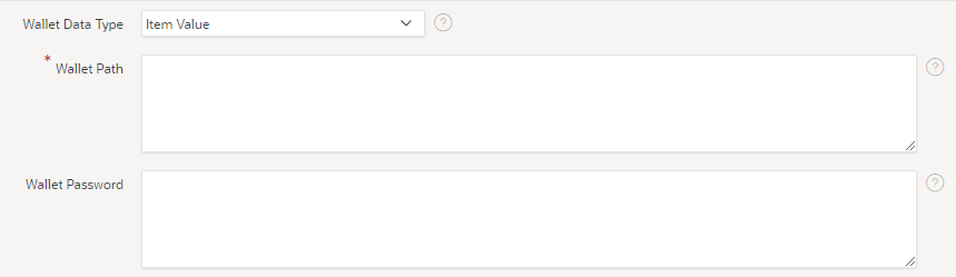 FR-2914: Define Wallet Path and Wallet Password in REST Data Sources wizard - Oracle APEX Ideas